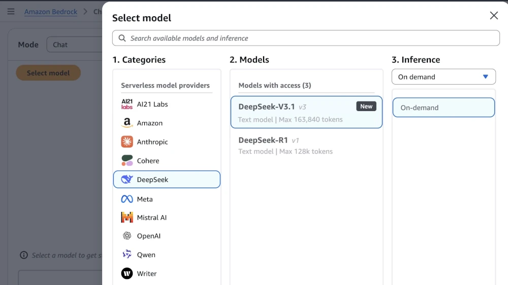 Amazon Bedrock เพิ่มโมเดลค่ายจีน Alibaba Qwen และ DeepSeek-V3.1 | Blognone